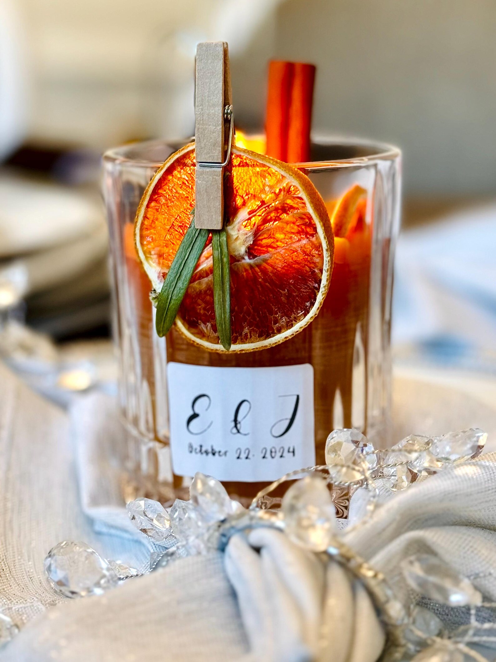 Personalized Wedding Candles Custom Wedding Favors Hand-poured Soy ...