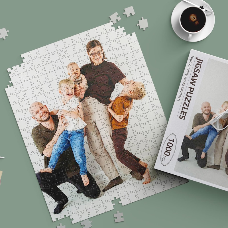Family Photo Puzzle - Etsy