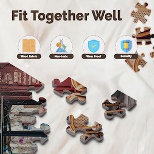 Custom Puzzle Photo Puzzle Personalized Jigsaw Puzzles Gifts for Family ...