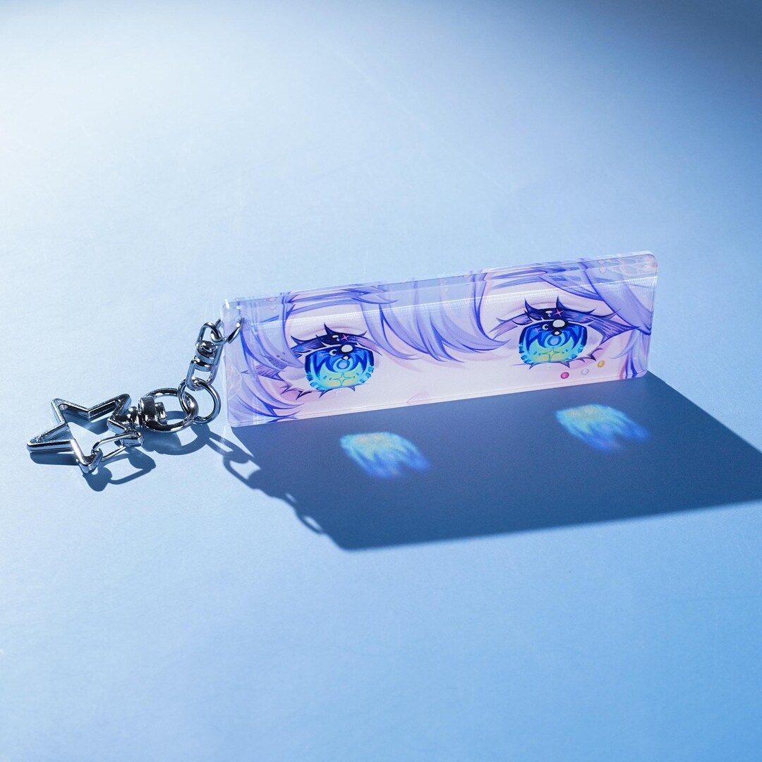Honkai Star Rail Robin Keychain With Transparent Eyes, Exquisite ...