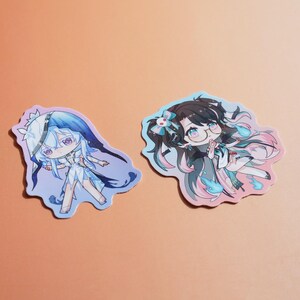 Wuthering Waves Zhezhi the Shorekeeper Beautiful Original Stickers ...