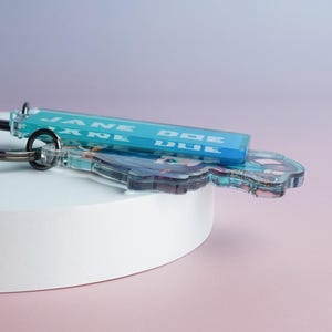 Zenless Zone Zero Cute Jane Doe Bangboo Original Keychain Keyring ...