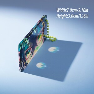 Genshin Impact Kinich Keychain With Transparent Eyes, Exquisite Desktop ...