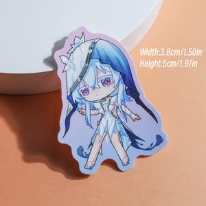 Wuthering Waves Zhezhi the Shorekeeper Beautiful Original Stickers ...