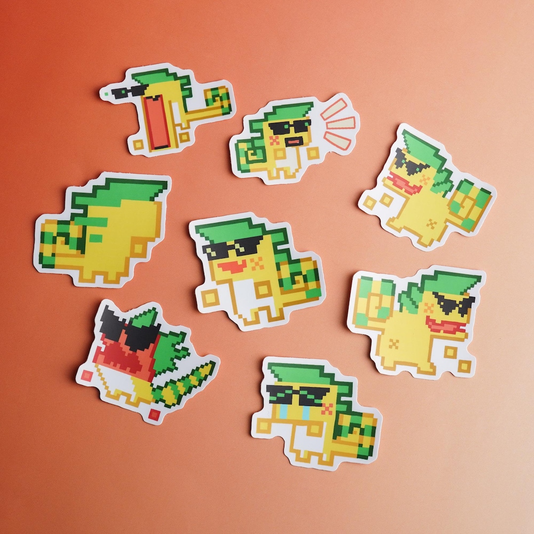 Genshin Impact K'uhul Ajaw Kinich Original Stickers, Stickers for Decor ...