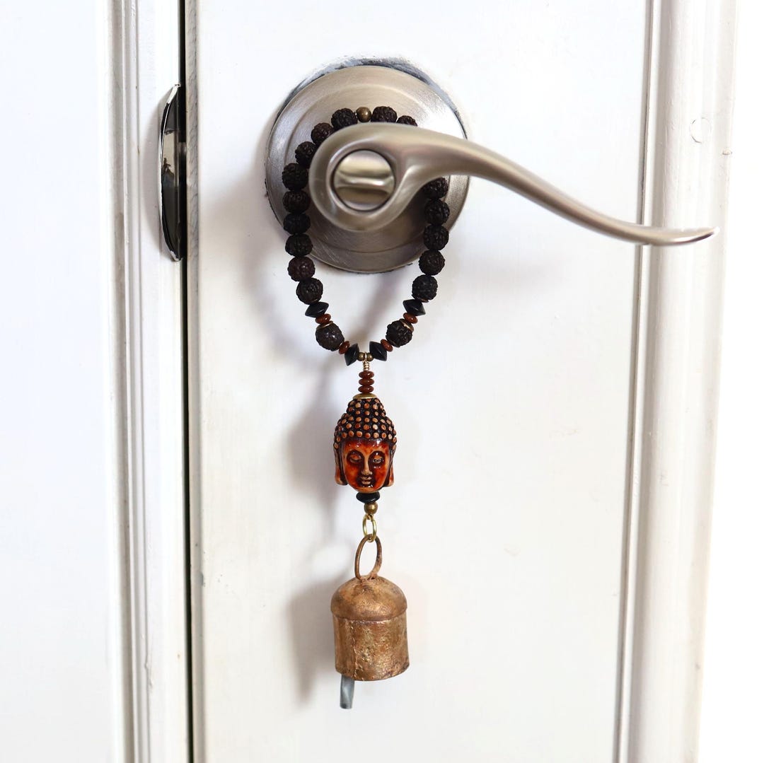 Buddha Home Accent, Doorknob Bell, by Mystic Pieces - Etsy