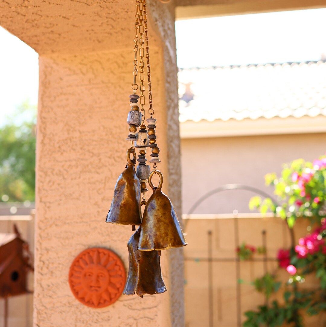 Bell Decorations, Garden Patio Backyard Bells, by Mystic Pieces - Etsy