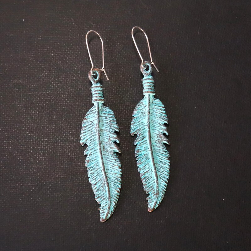 Metal Feathers - Etsy