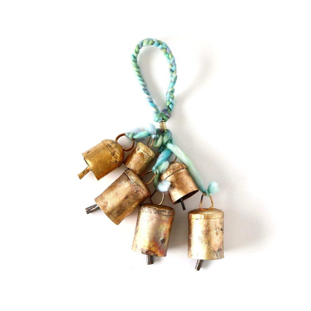 Gifts of Security, Witch Bells, Pagan Decor, String of Bells, Home ...