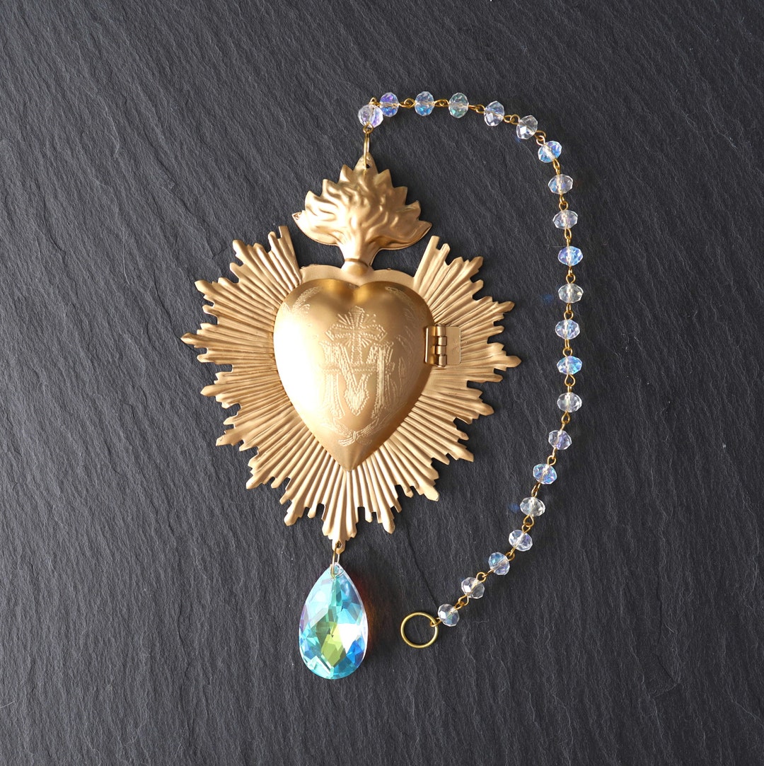 Sacred Heart Decor, Catholic Ornament, Catholic Gifts, Catholic Decor ...