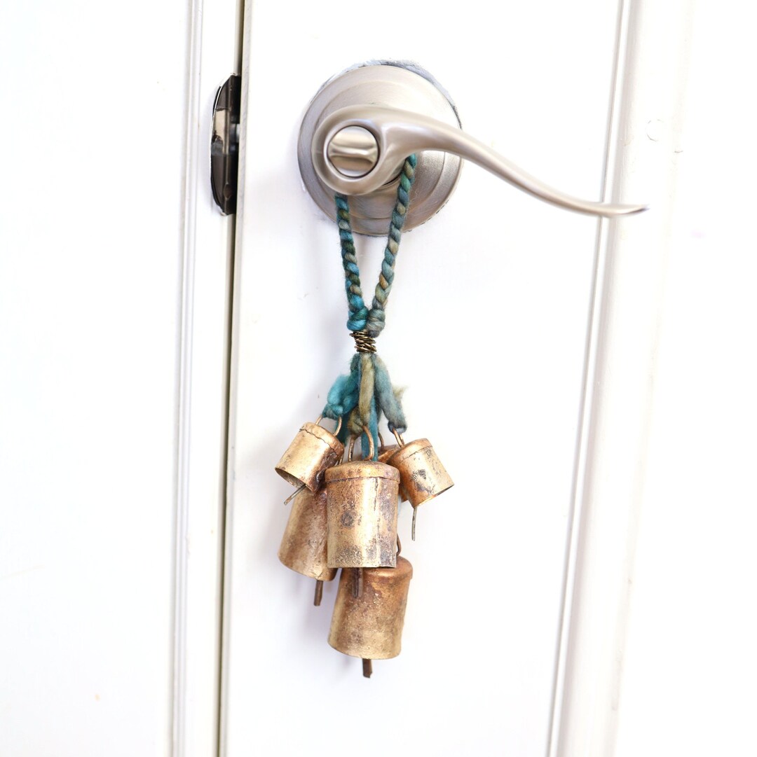 Protection Bells Decor, Witch Bells, Pagan Gifts, String of Bells ...