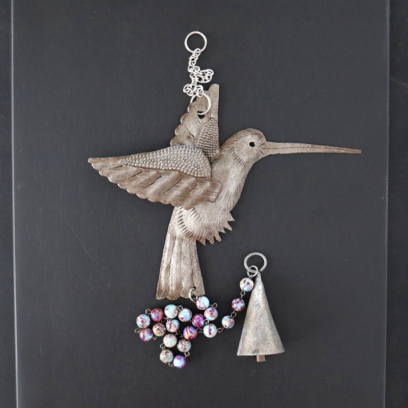Hummingbird Bell - Etsy