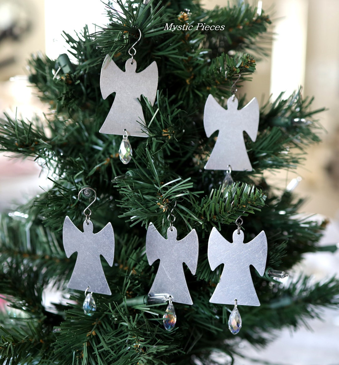 Angel Crystal Ornament Angel Ornaments Tree Decor Angel - Etsy