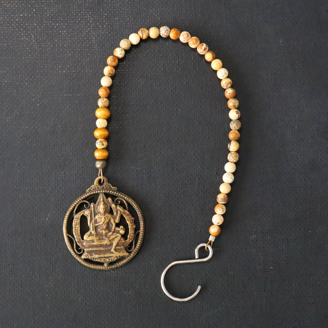 Buddha Car Charm, Buddha Decor, Rear View Mirror, Buddha Ornament, Yoga ...