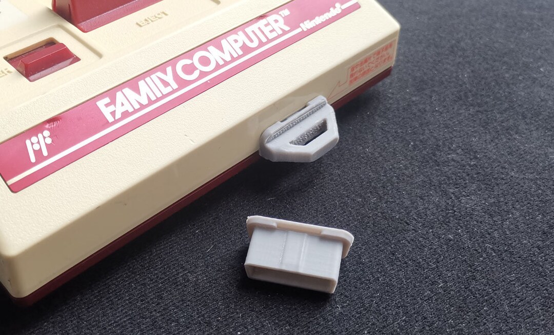 Famicom Extension Port CAP 2 in 1 (3D Print STL) - Etsy