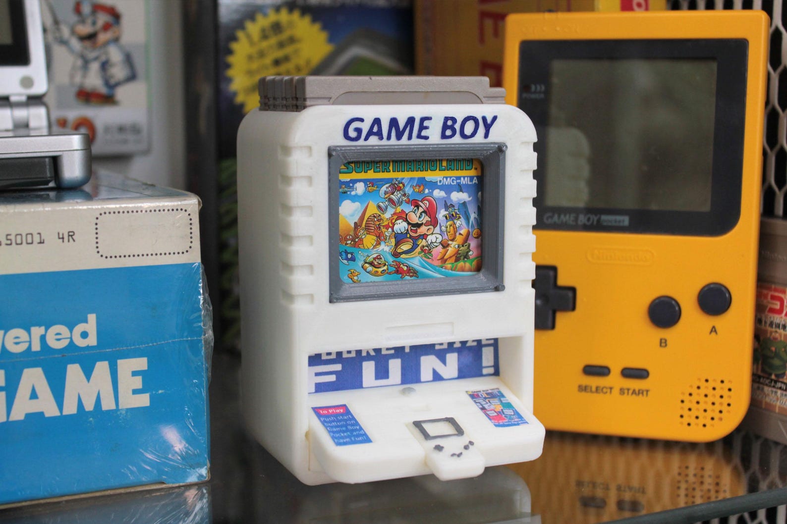 Miniature Game Boy Store Kiosk-inspired Cartridge Holder 3D STL File - Etsy