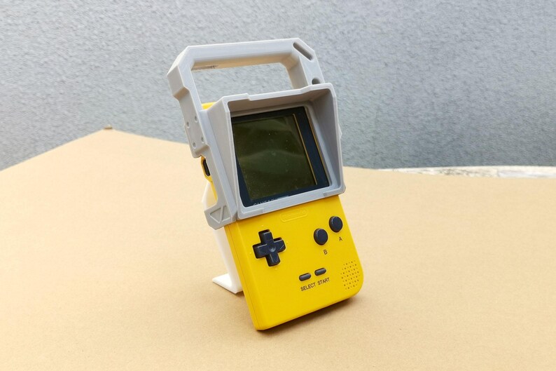 Cyberpunk Handle for Game Boy Color and Pocket 3D Print STL File - Etsy