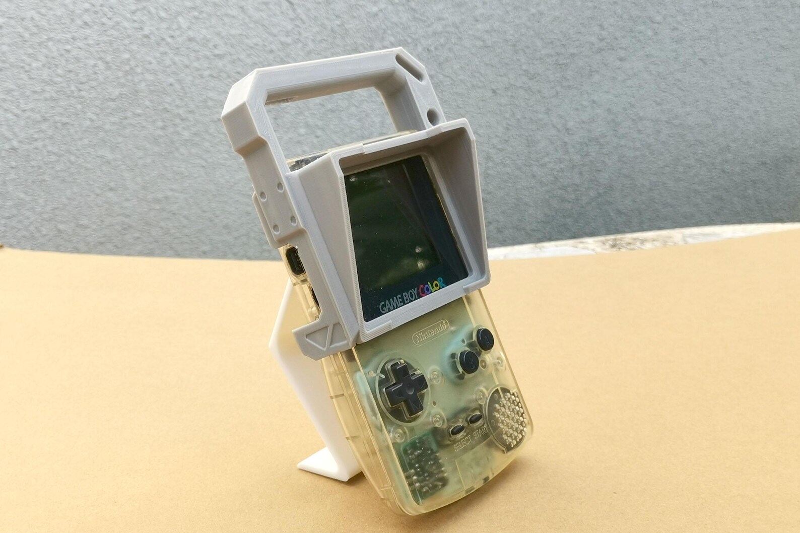 Cyberpunk Handle for Game Boy Color and Pocket 3D Print STL File - Etsy
