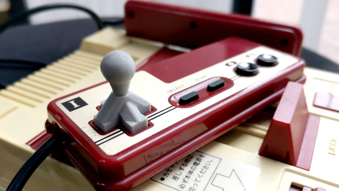 Famicom Joystick Replacement for L R Cross Buttons Sphere Version 3D ...