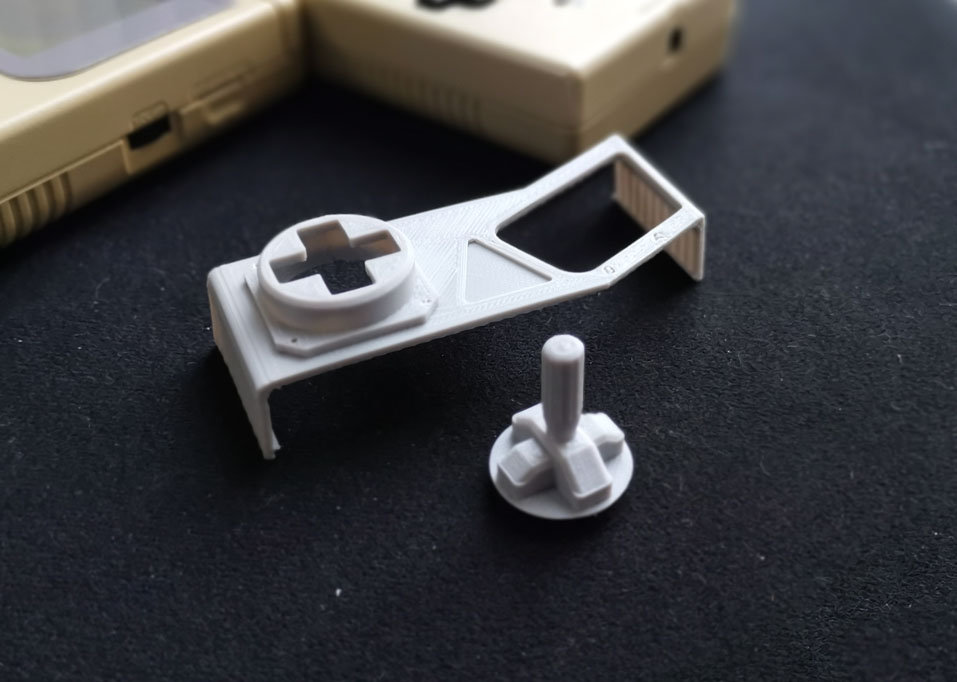 Gameboy Joystick for DMG-01 3D Print STL File - Etsy