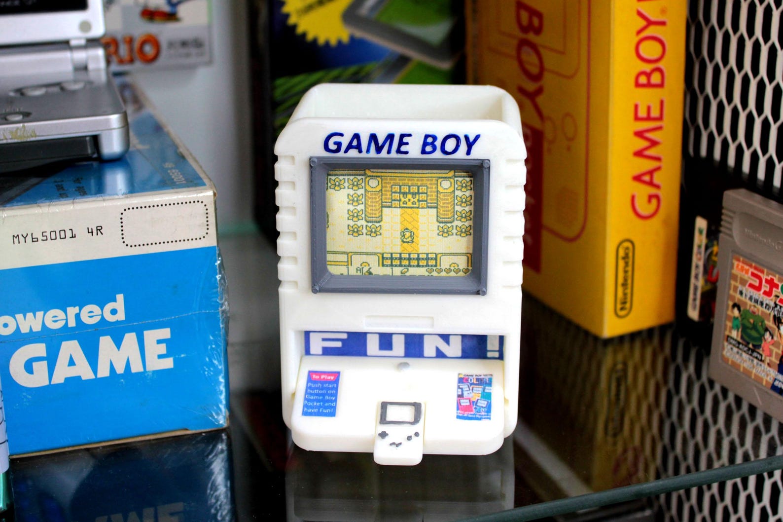 Miniature Game Boy Store Kiosk-inspired Cartridge Holder 3D STL File - Etsy