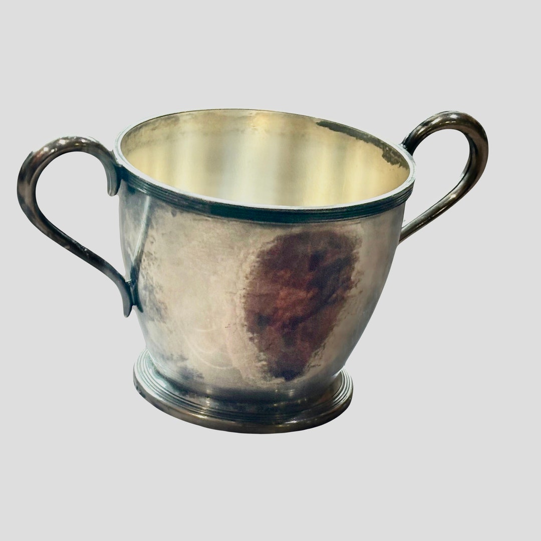 Oneida Community Par Plate Vintage Silver Plated Sugar Bowl Patina Made ...