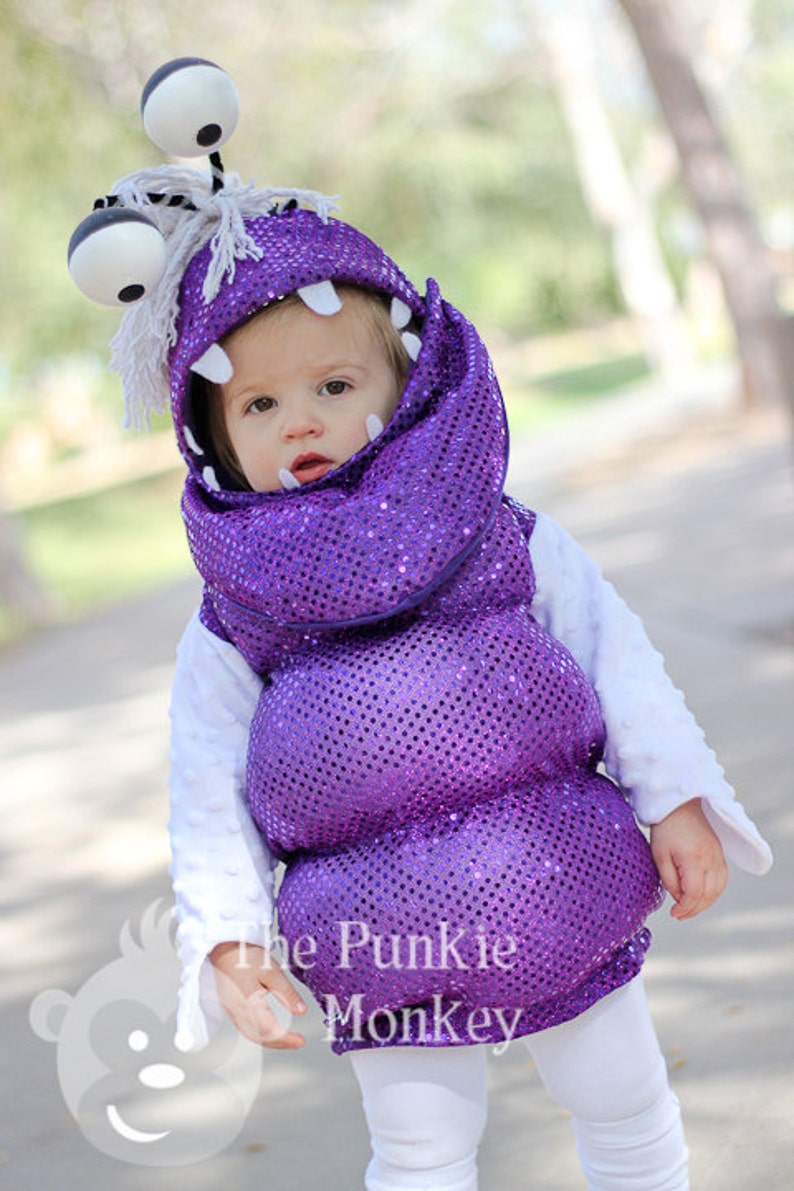 Boo Monster Costume PDF *pattern & Tutorial* - Monster's Inc. - Toddler ...