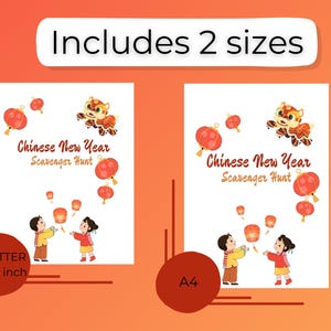Printable Chinese New Year Scavenger Hunt – 32 Fun Images to Hide and ...