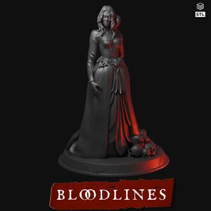 The Pureblood Vampire STL Miniature - Etsy