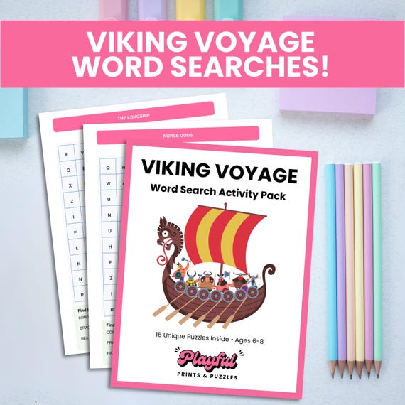 Viking Activity Sheets
