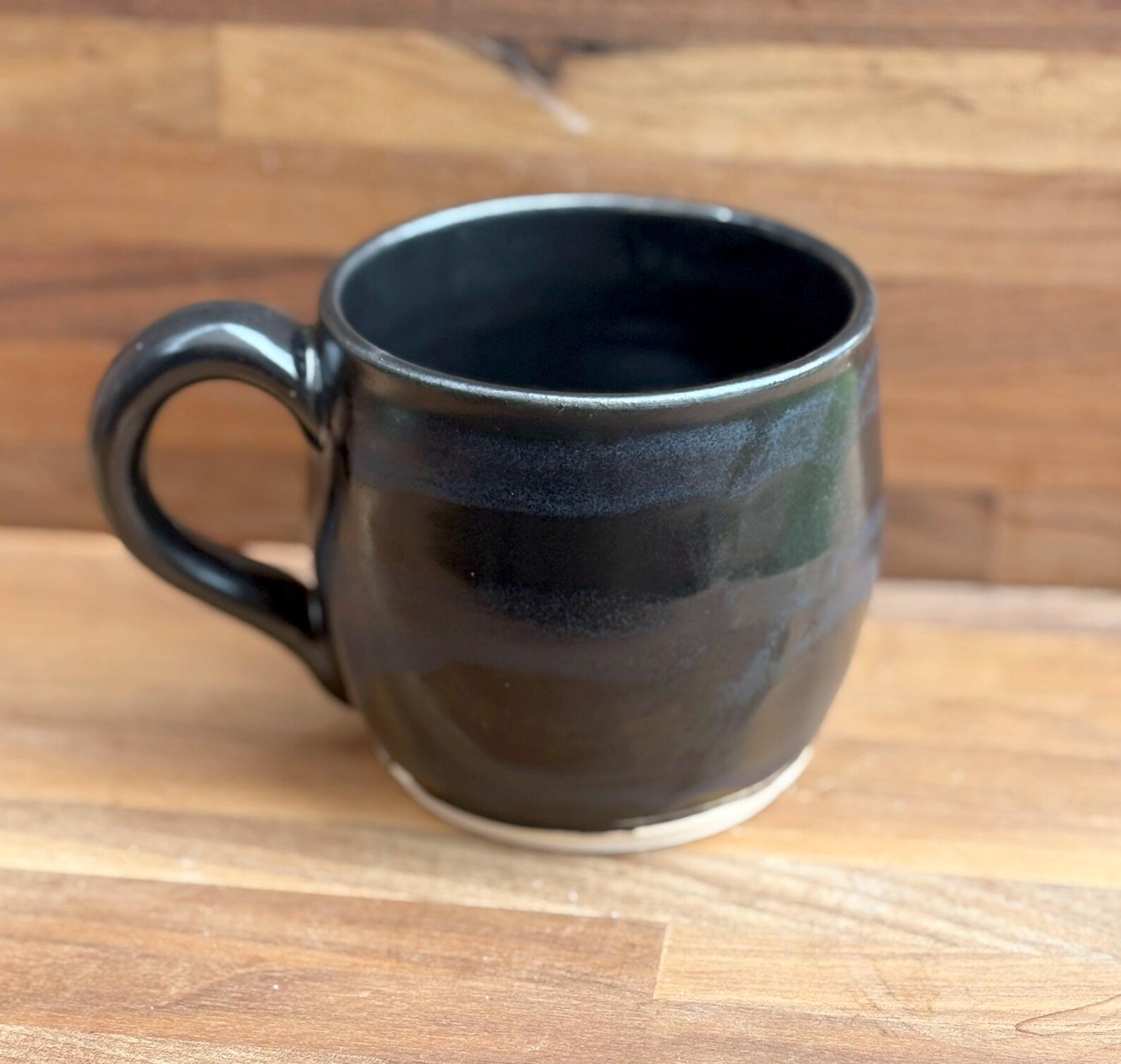 Minimalist Black Striped Mug With Handle - Etsy