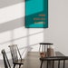 Karma Digital Poster Welcome Home Wall Art for Living Room Minimalistic ...