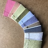 10 Assorted Sheets of Handmade Recycled Paper, Eco Friendly, Textured ...