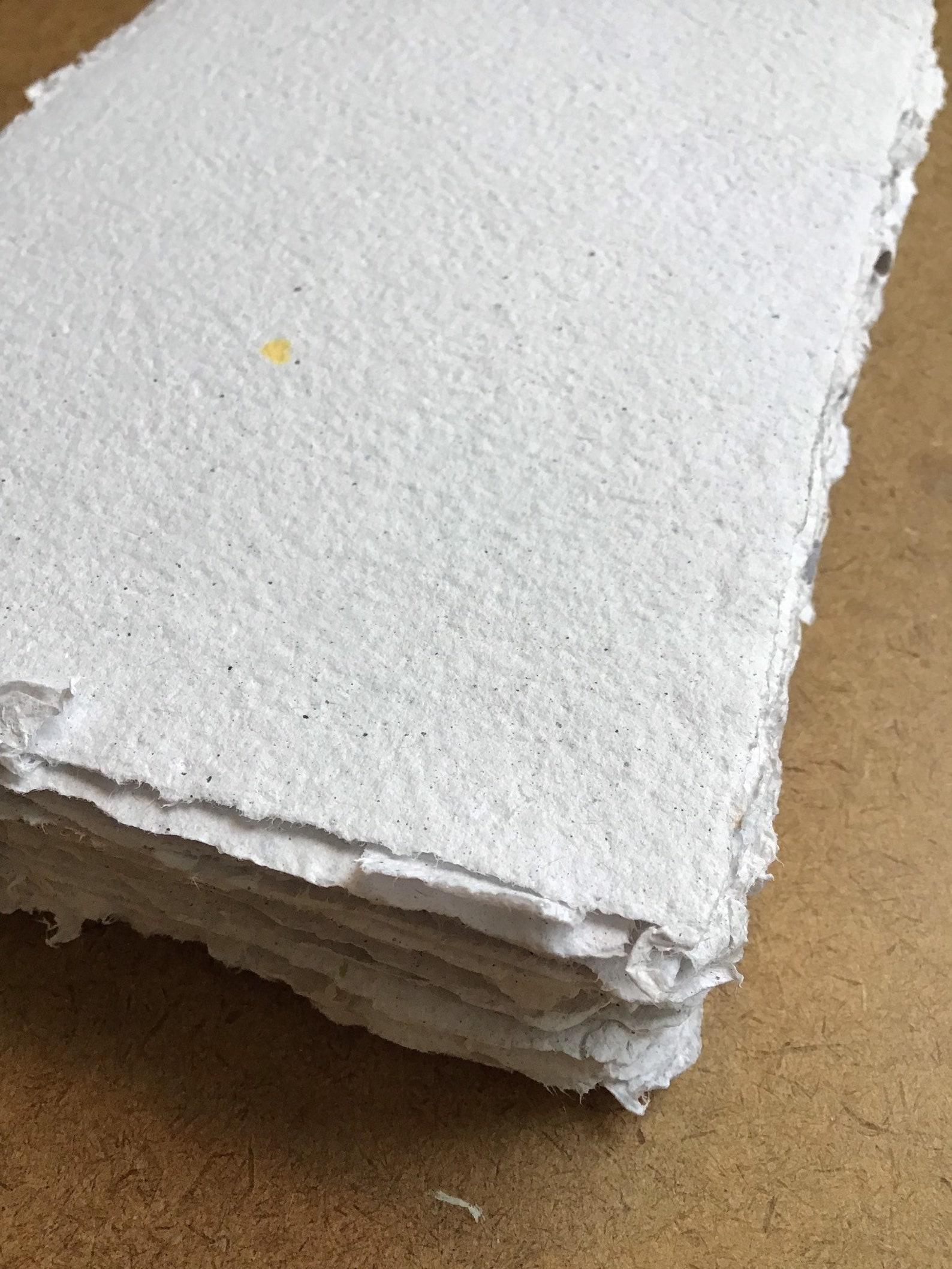 BY THE SHEET White Handmade Paper, Recycled Paper, Eco Friendly Paper ...
