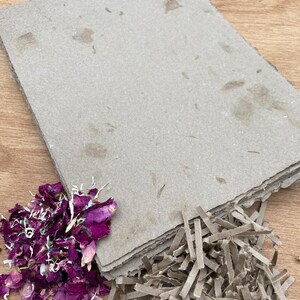 10 Sheets of Handmade Recycled Paper, 2x3, 4x4, 4x5, 4x5, 5x6, 5x7, 5x8 ...