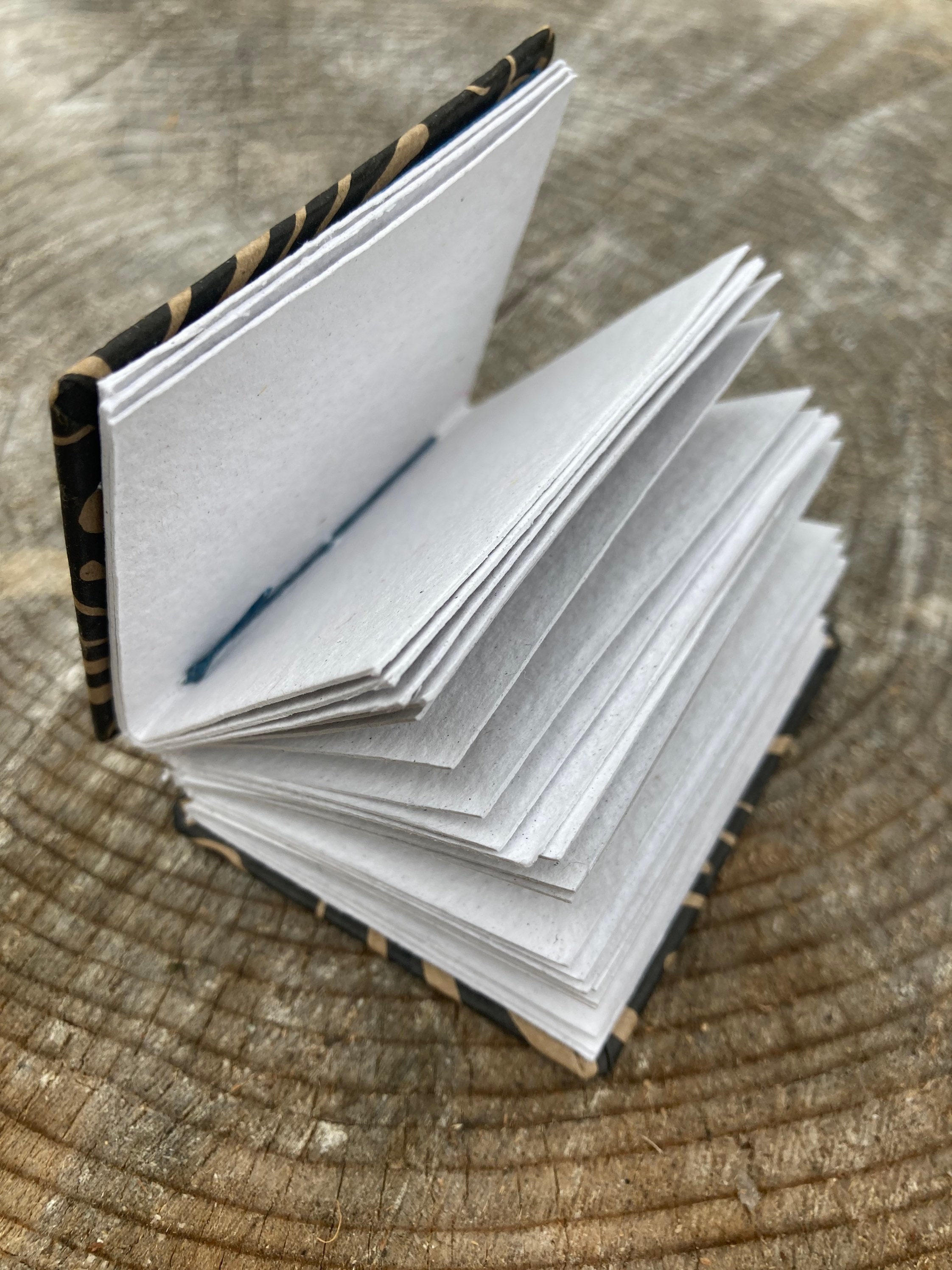 2.5 x 3 inch Victorian watercolor journal, pocket sketchbook, notebook ...