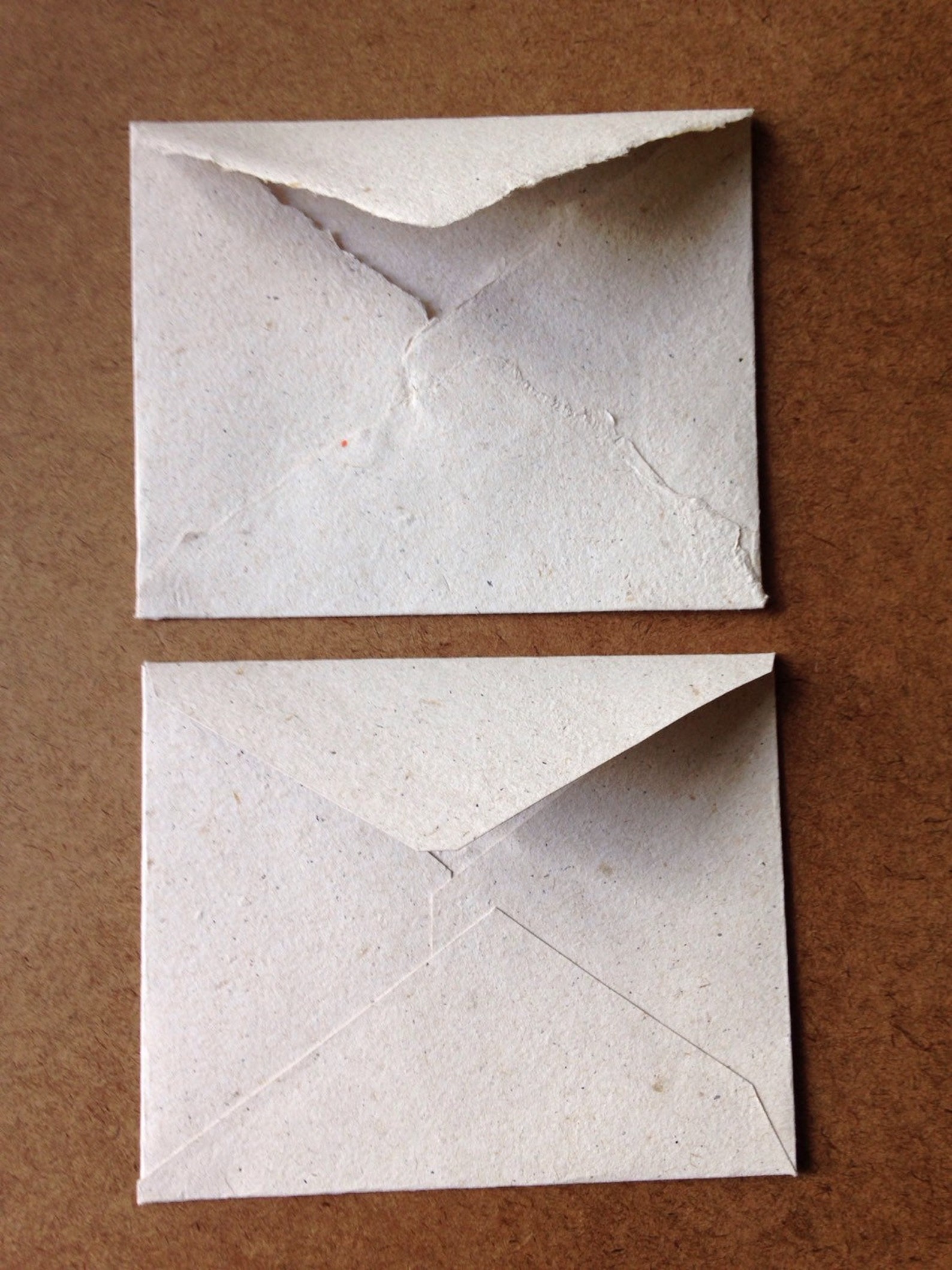 10 Handmade Paper Envelopes Handmade Paper Recycled Paper - Etsy