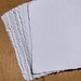 BY THE SHEET White Handmade Paper, Recycled Paper, Eco Friendly Paper ...