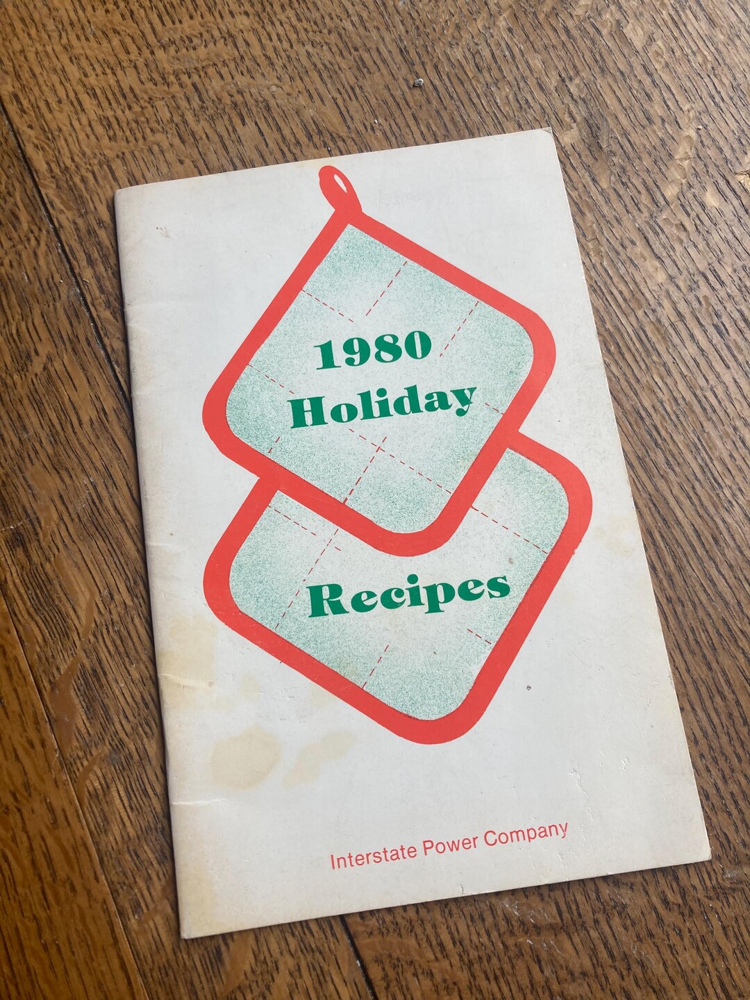 1980 Holiday Recipes by Interstate Power Company, Midwest American ...