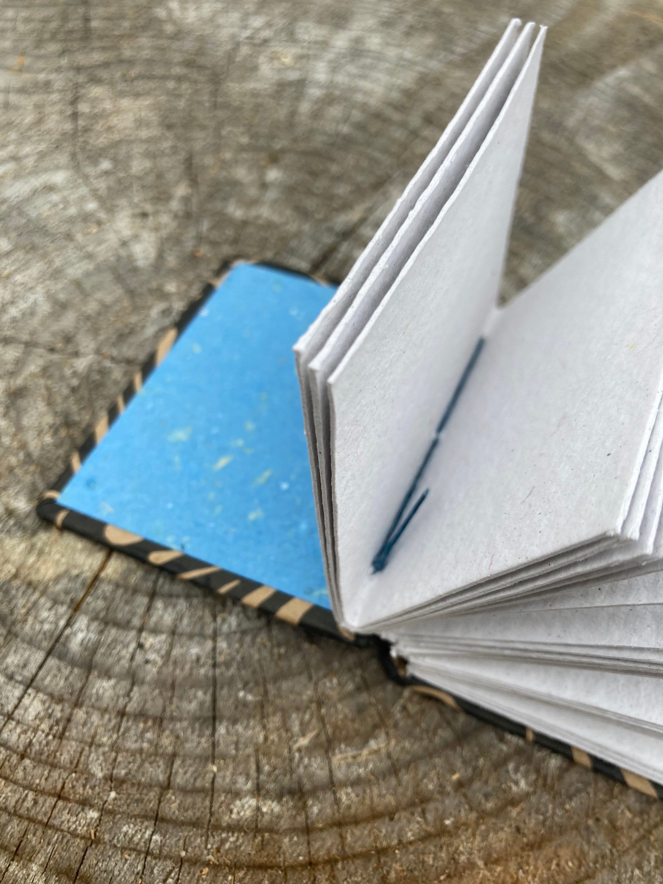 2.5 x 3 inch Victorian watercolor journal, pocket sketchbook, notebook ...