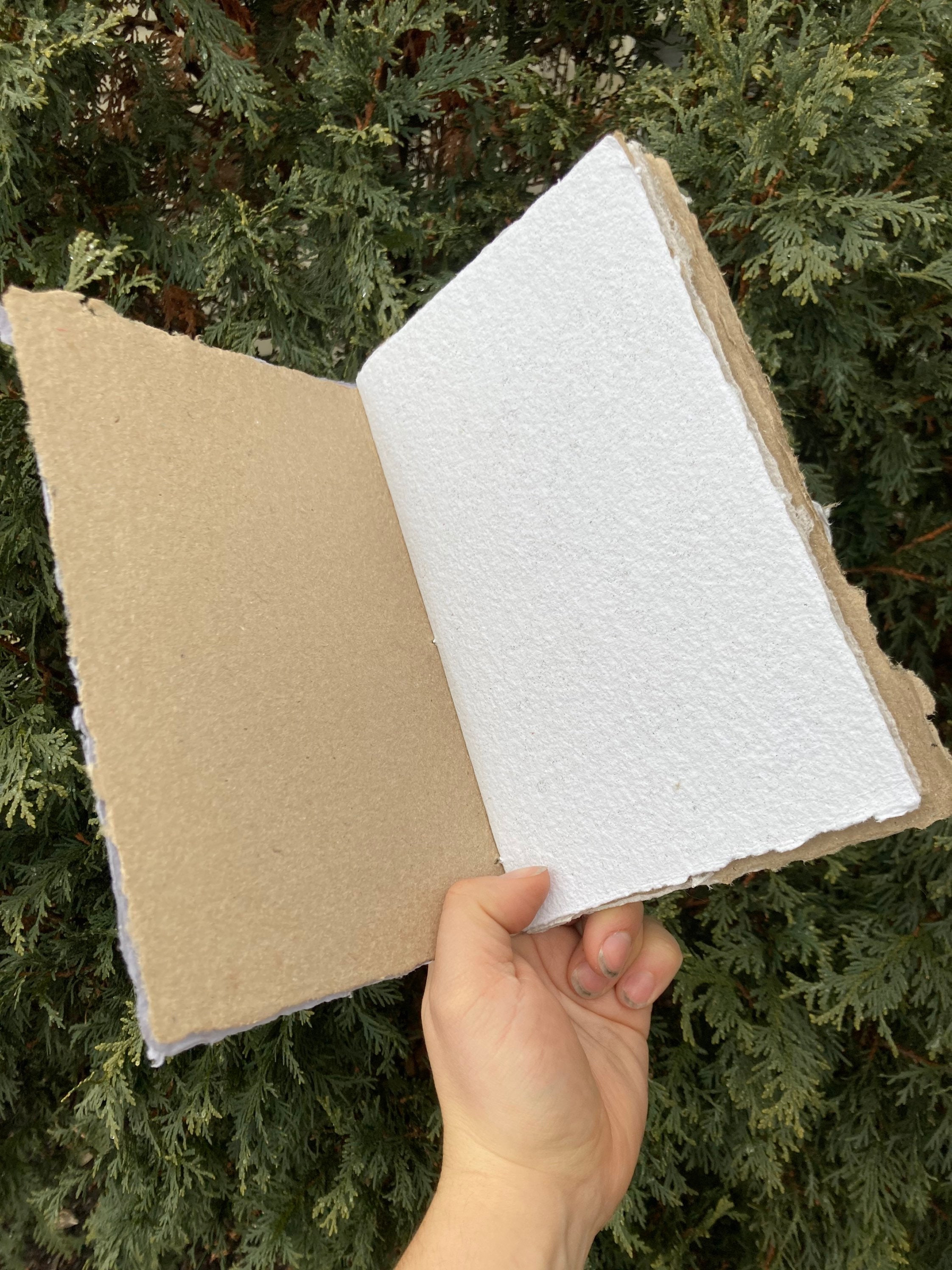 5 5x8 5 Inch Booklet I Am Enough Scratch Pad Handmade Paper 