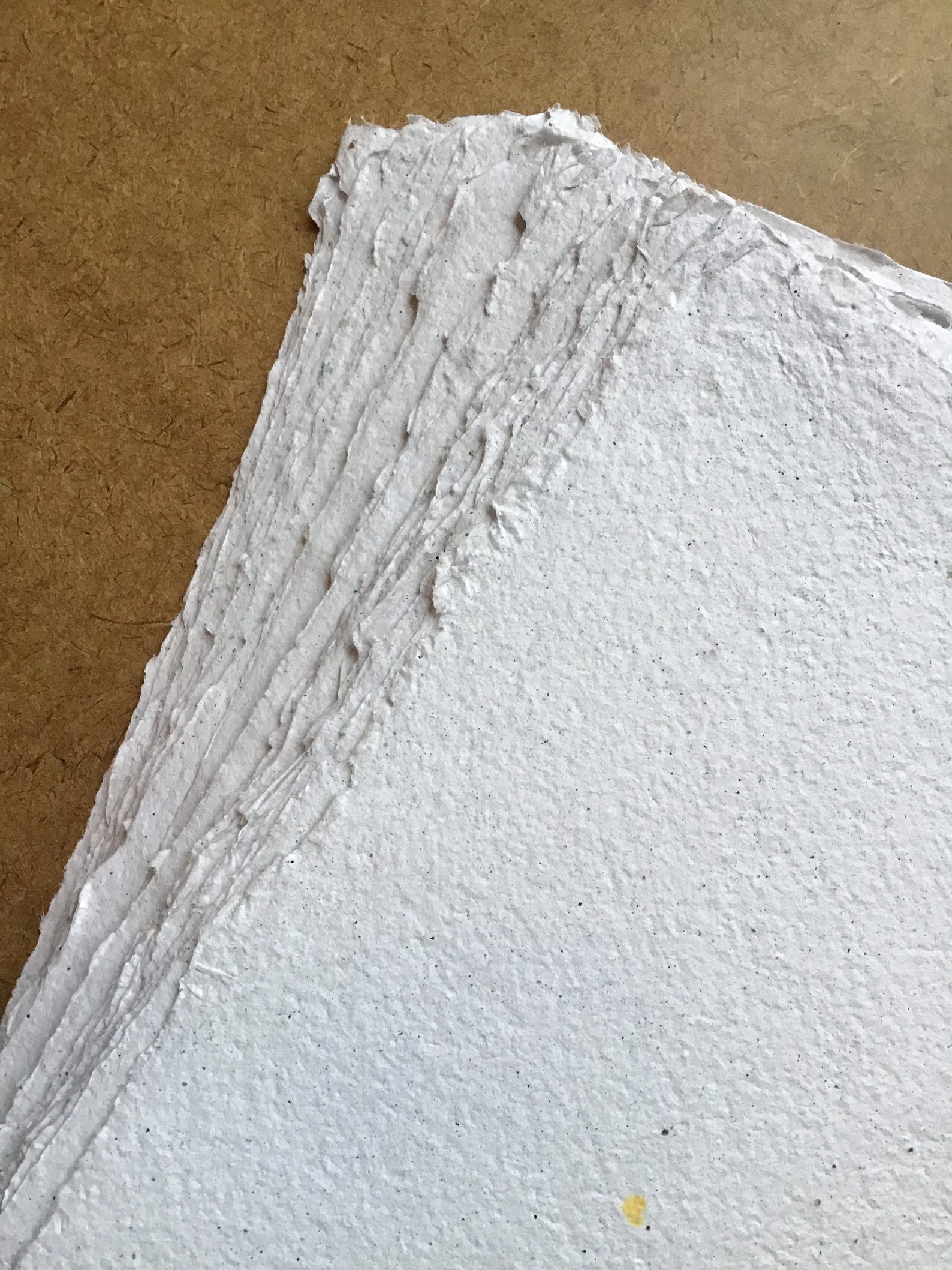 BY THE SHEET White Handmade Paper, Recycled Paper, Eco Friendly Paper ...