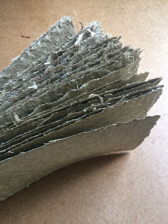 Florish Paper 8.5x11 inch Flower stem paper handmade paper | Etsy