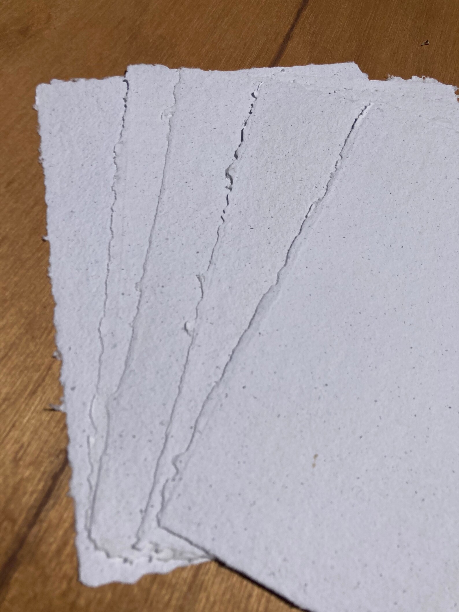 BY THE SHEET White Handmade Paper, Recycled Paper, Eco Friendly Paper ...