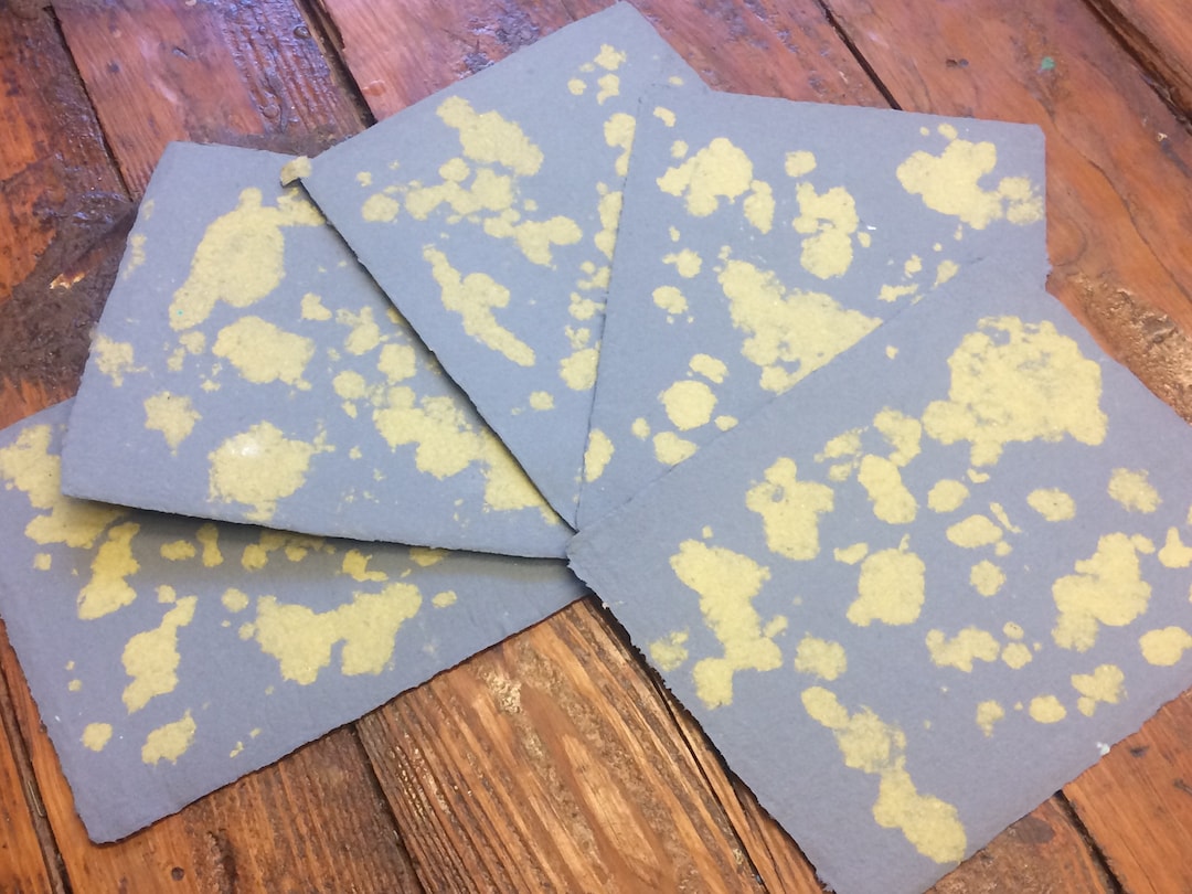 Decorative Paper, Marbled Pulp Paper, Handmade Paper, Recycled Paper ...