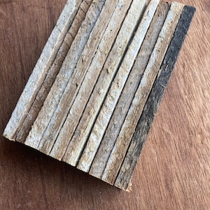 10 Pcs Reclaimed Lath, Oak, Maple, Cedar, Bookmark Blanks, Reclaimed ...