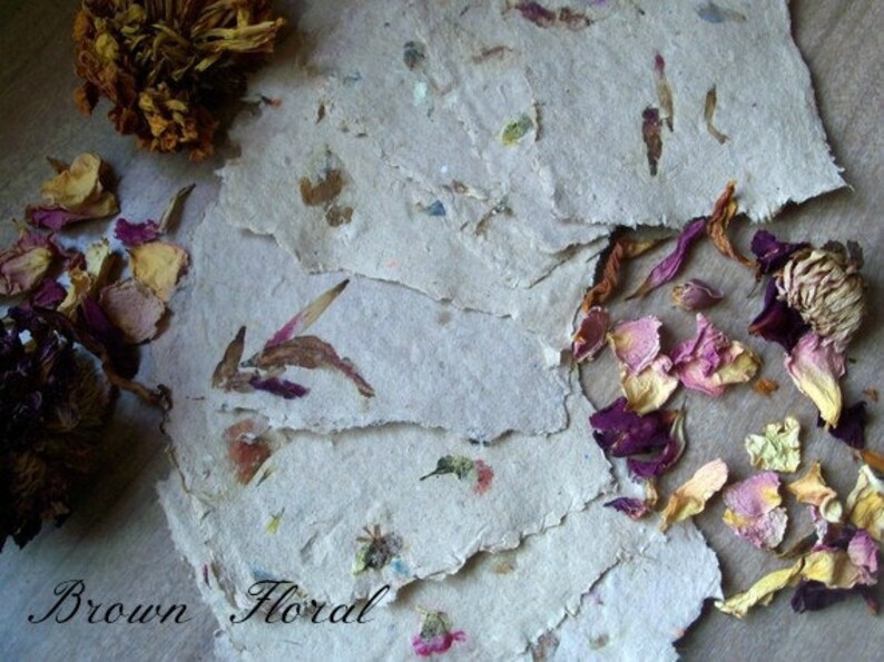 200 Sheets Handmade Paper, Eco Friendly Paper, Recycled Paper ...