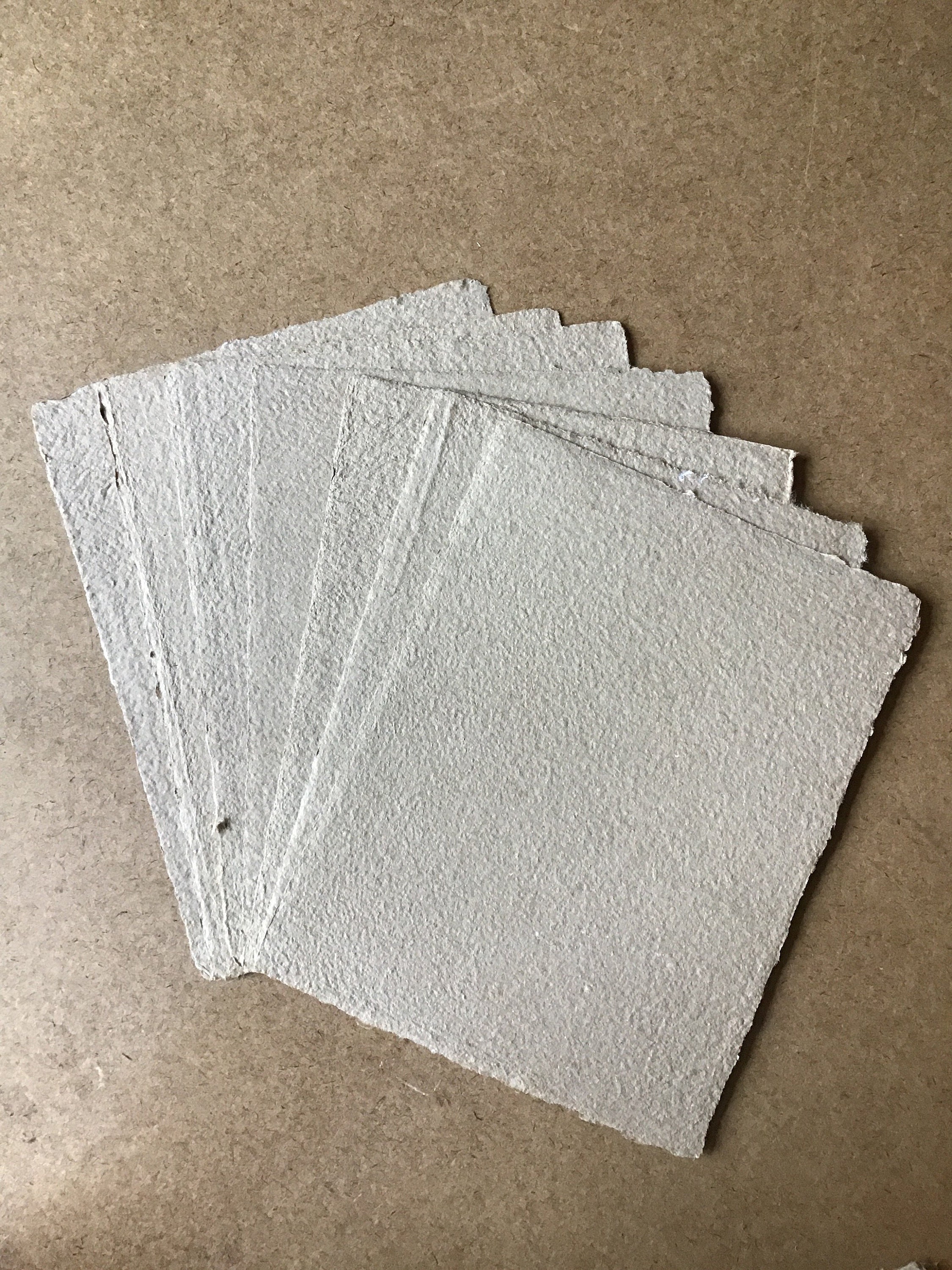 BY THE SHEET Brown, recycled cardboard, handmade paper, recycled paper ...