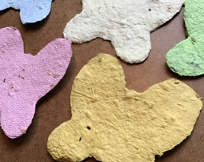 10 Sheets 4x5 Inch Handmade Paper Recycled Paper Eco | Etsy