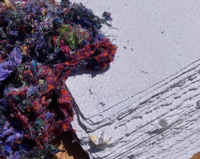 Handmade Paper Recycled Paper Letter Size Handmade Paper - Etsy